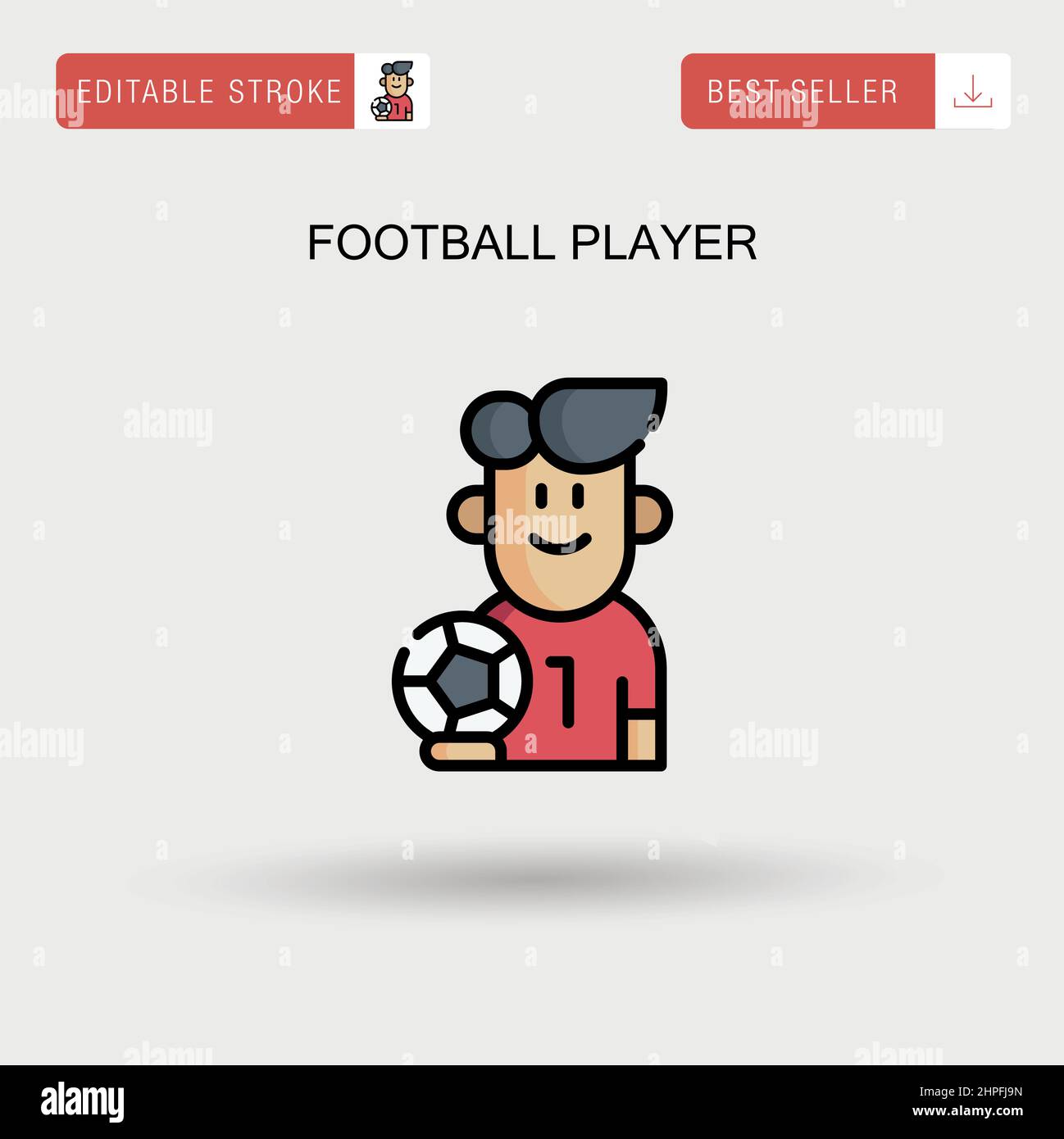 Football people soccer Stock Vector Images - Alamy