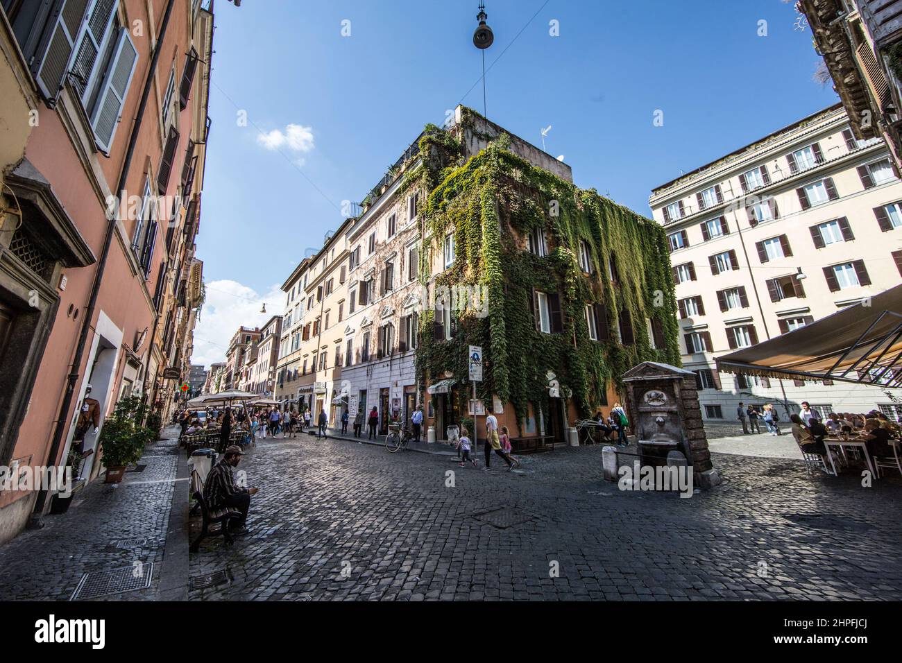 Rione of borgo hi-res stock photography and images - Alamy