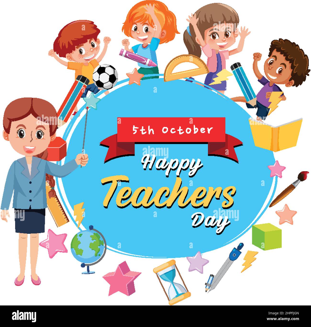 Art classroom happy students Cut Out Stock Images & Pictures - Alamy