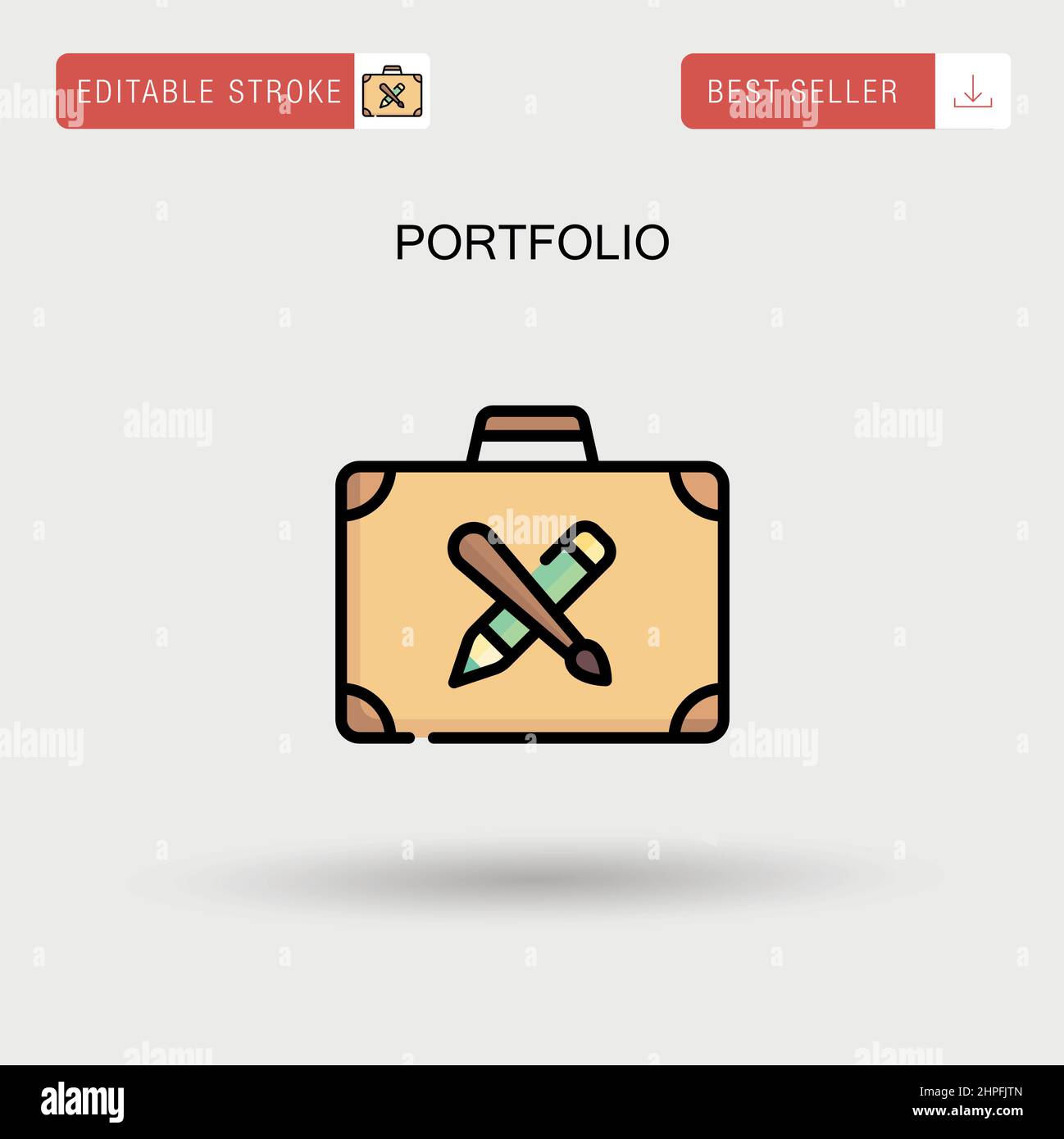 Portfolio design Stock Vector Images - Alamy
