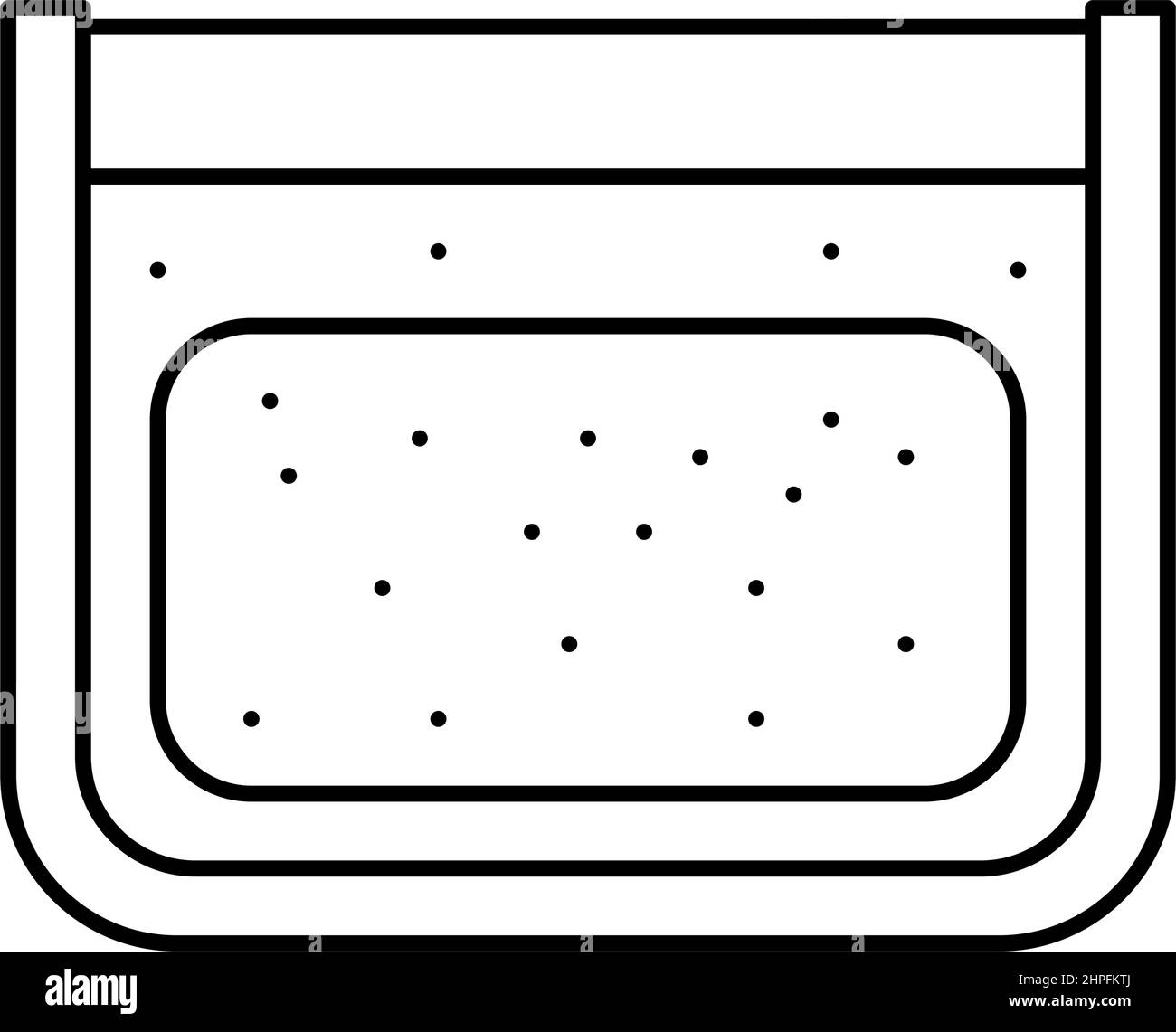 cheesemaking factory equipment line icon vector illustration Stock ...