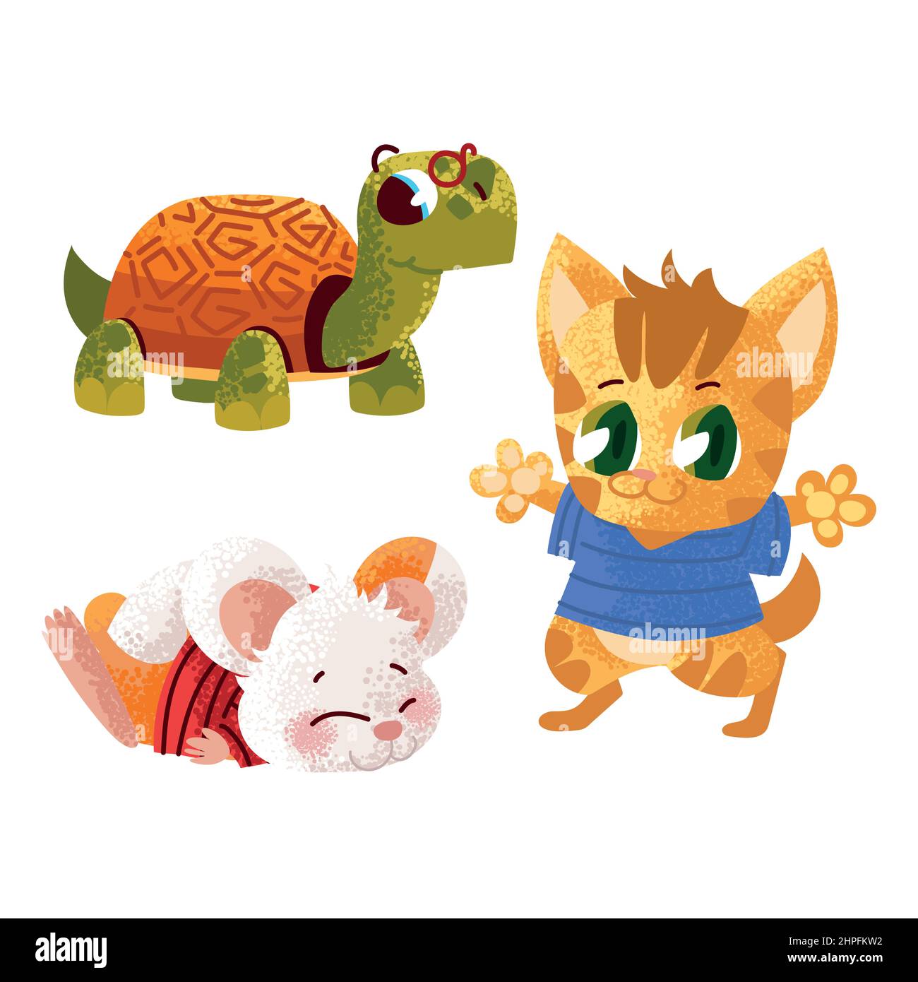 cute animals detailed Stock Vector Image & Art - Alamy
