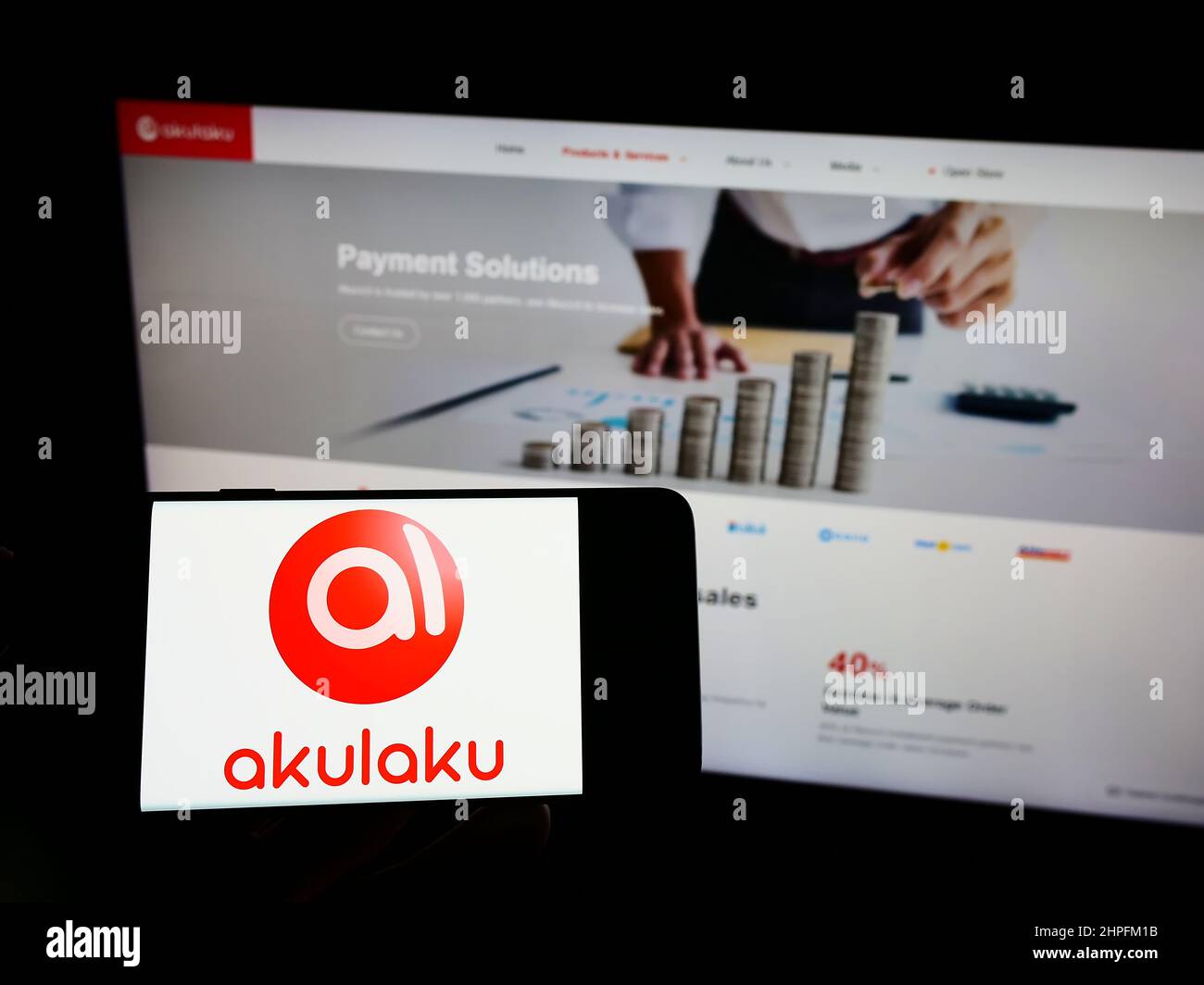 Akulaku logo hi-res stock photography and images - Alamy