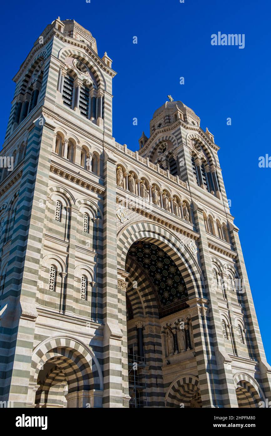 Cathedrale la major marseille hi-res stock photography and images - Alamy