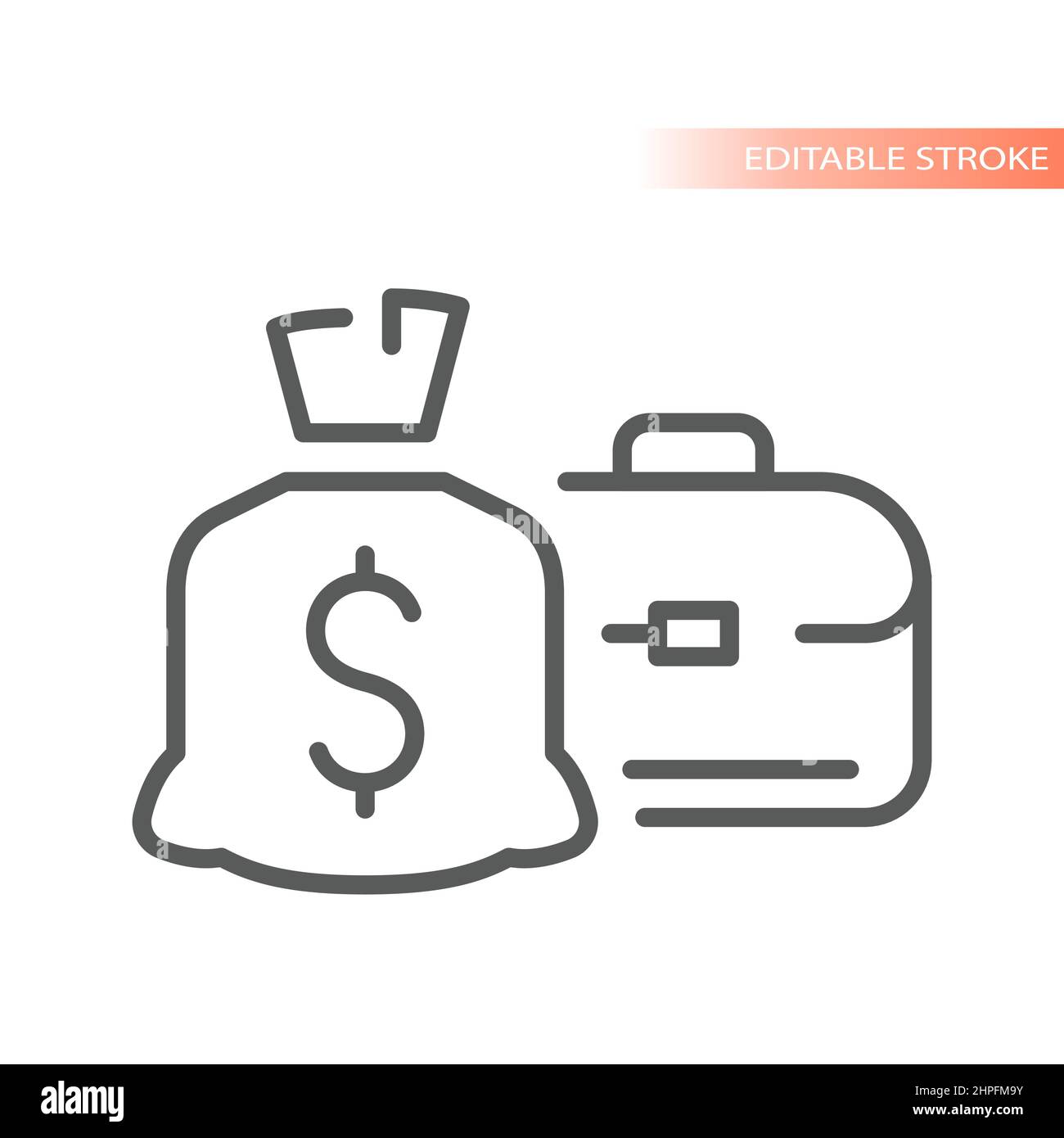 Money case icon simple Cut Out Stock Images & Pictures - Alamy