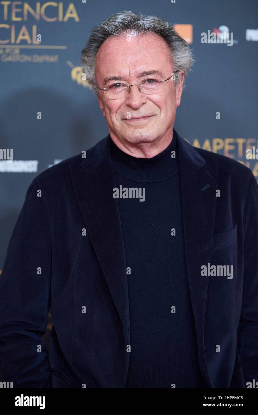 Madrid. Spain. 20220221, Oscar Martinez attends Official Competition ...