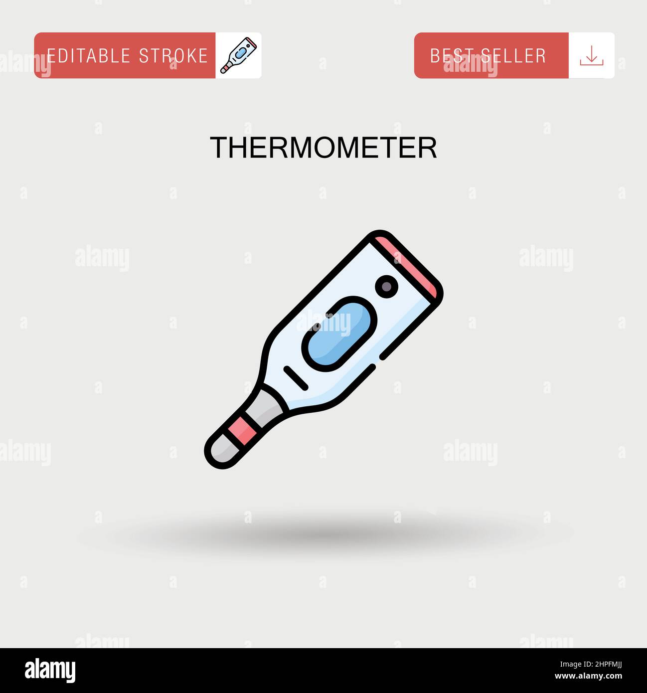 Infrared thermometer icon hi-res stock photography and images - Alamy