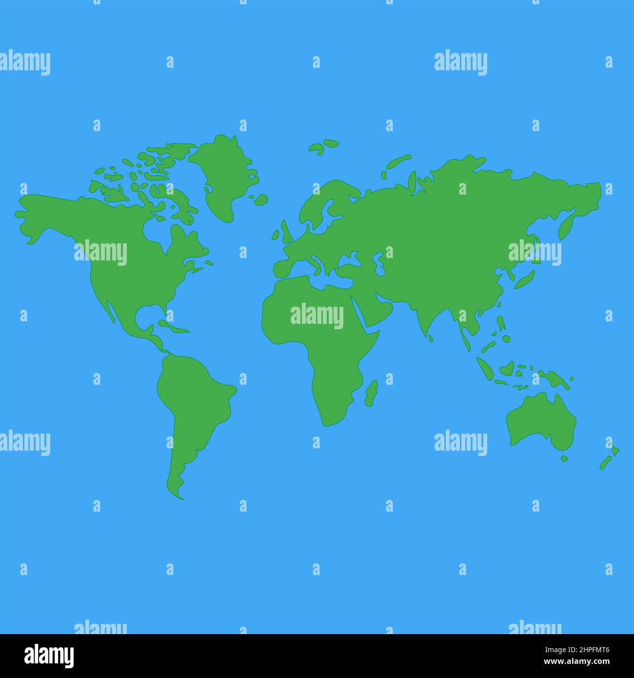 Map of the pacific borders hi-res stock photography and images - Alamy