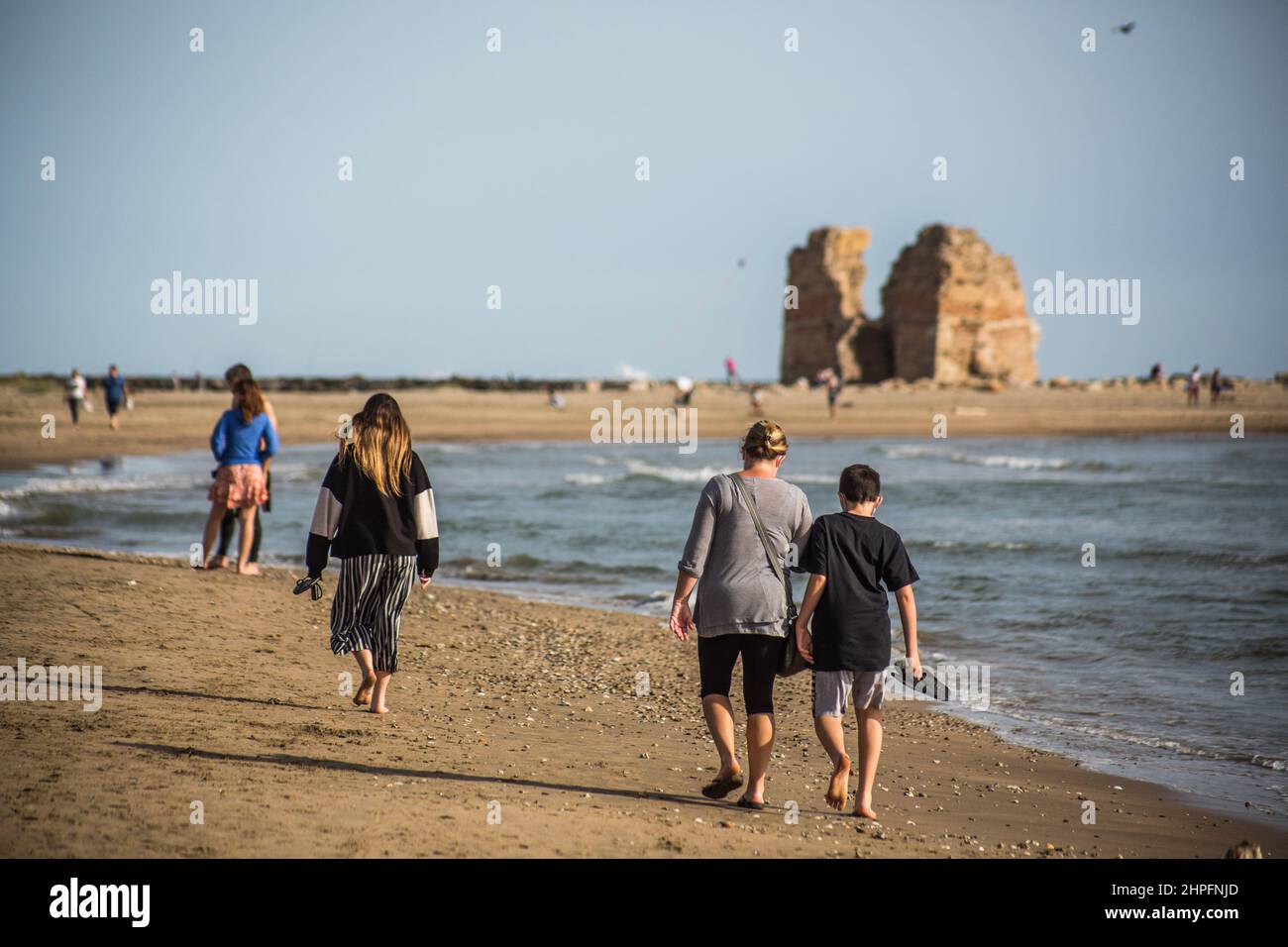 Italy, Lazio, Ladispoli, the beach Stock Photo - Alamy