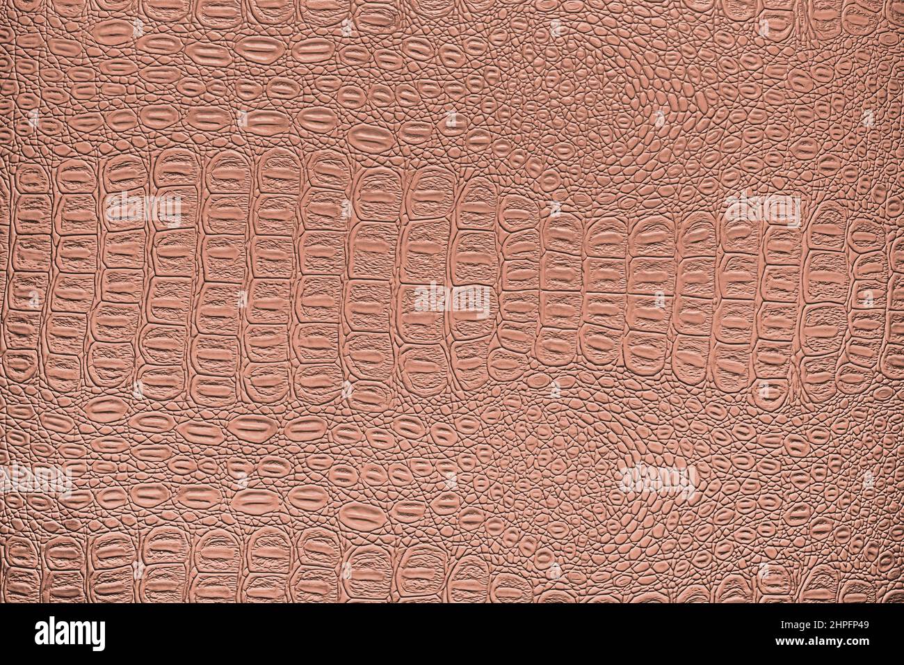 Orange coral crocodile leather texture. Abstract background for design ...