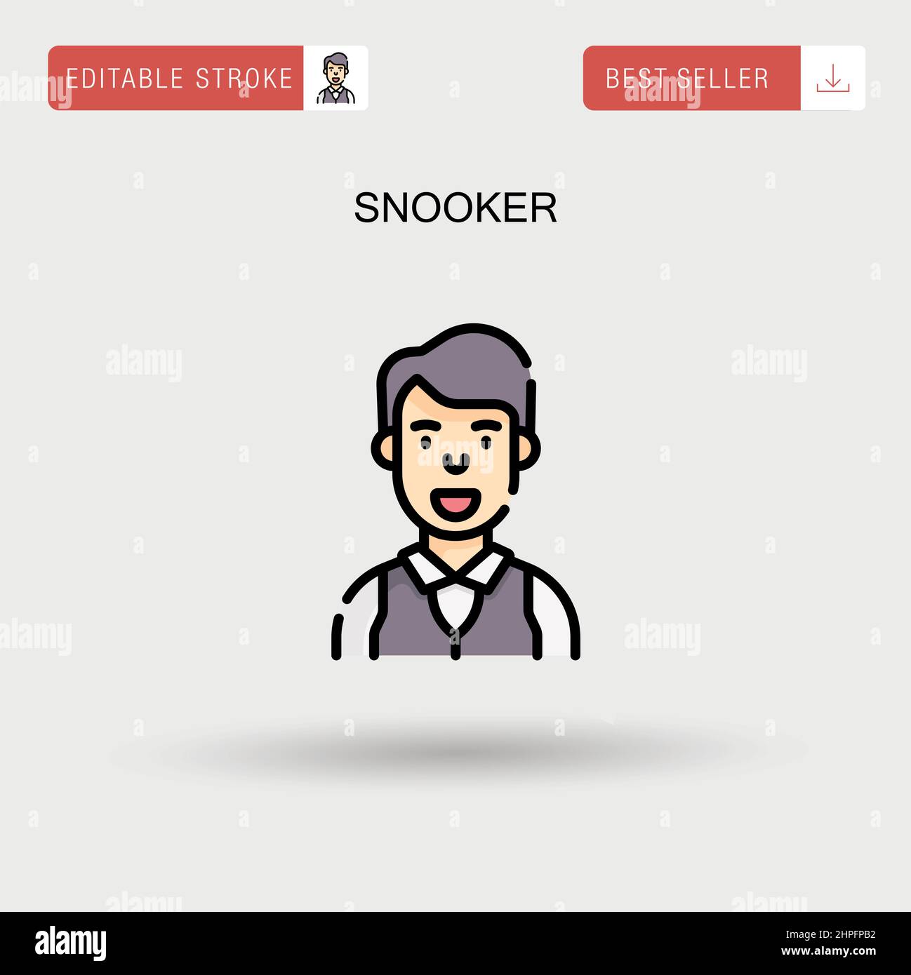 Professional snooker player Stock Vector Images - Alamy