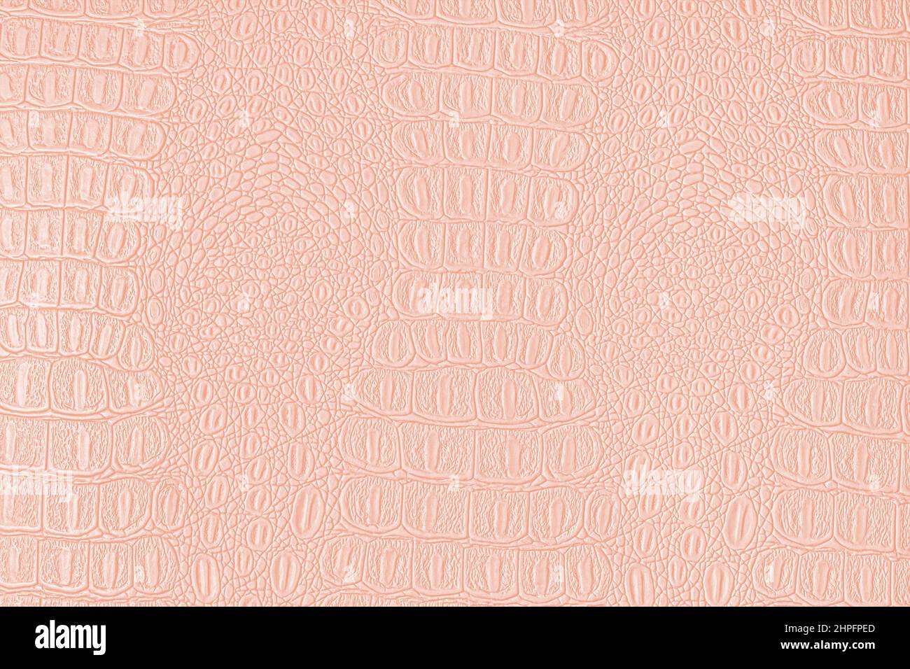 Orange coral crocodile leather texture. Abstract background for design ...