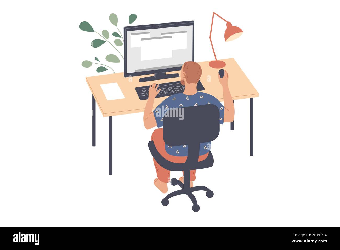 Programmer life Stock Vector Images - Alamy