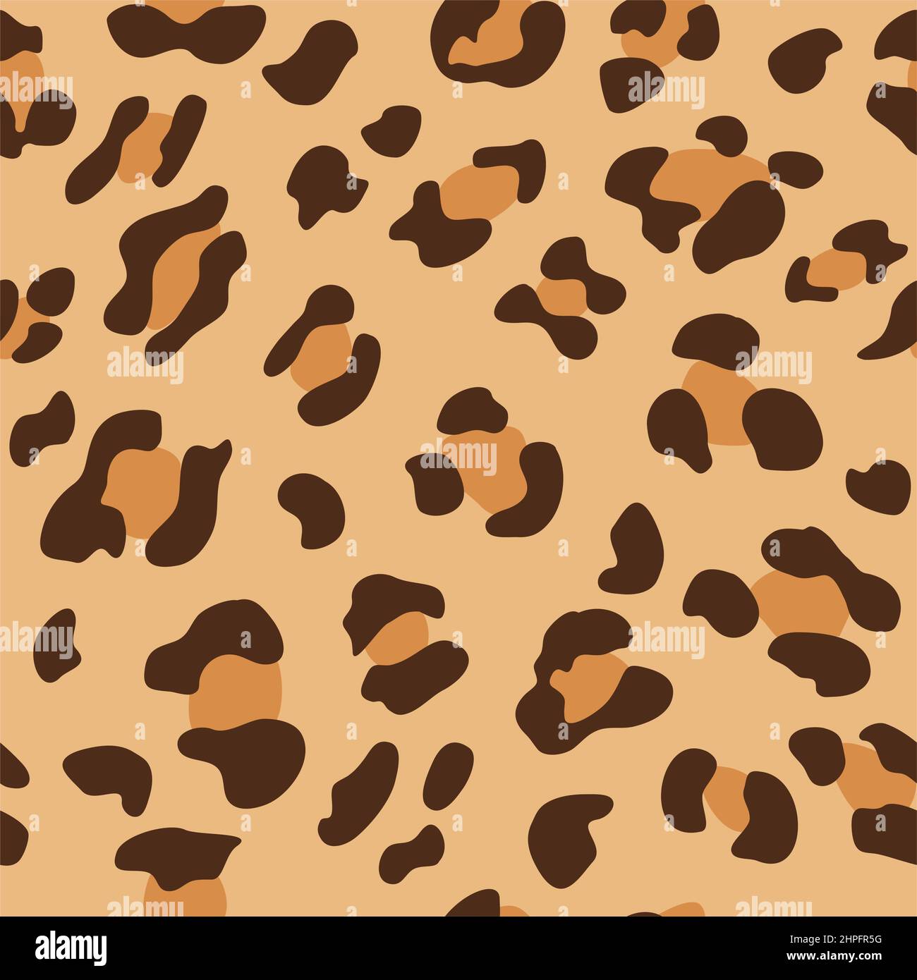vector seamless pattern - leopard skin Stock Vector Image & Art - Alamy