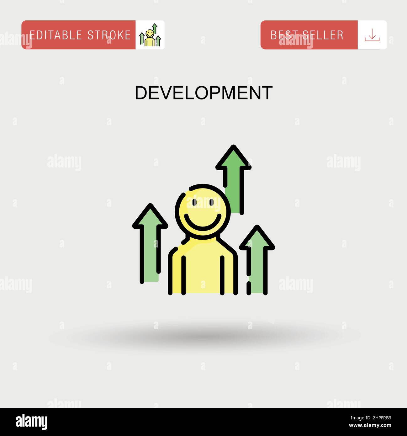 Business development icon hi-res stock photography and images - Alamy