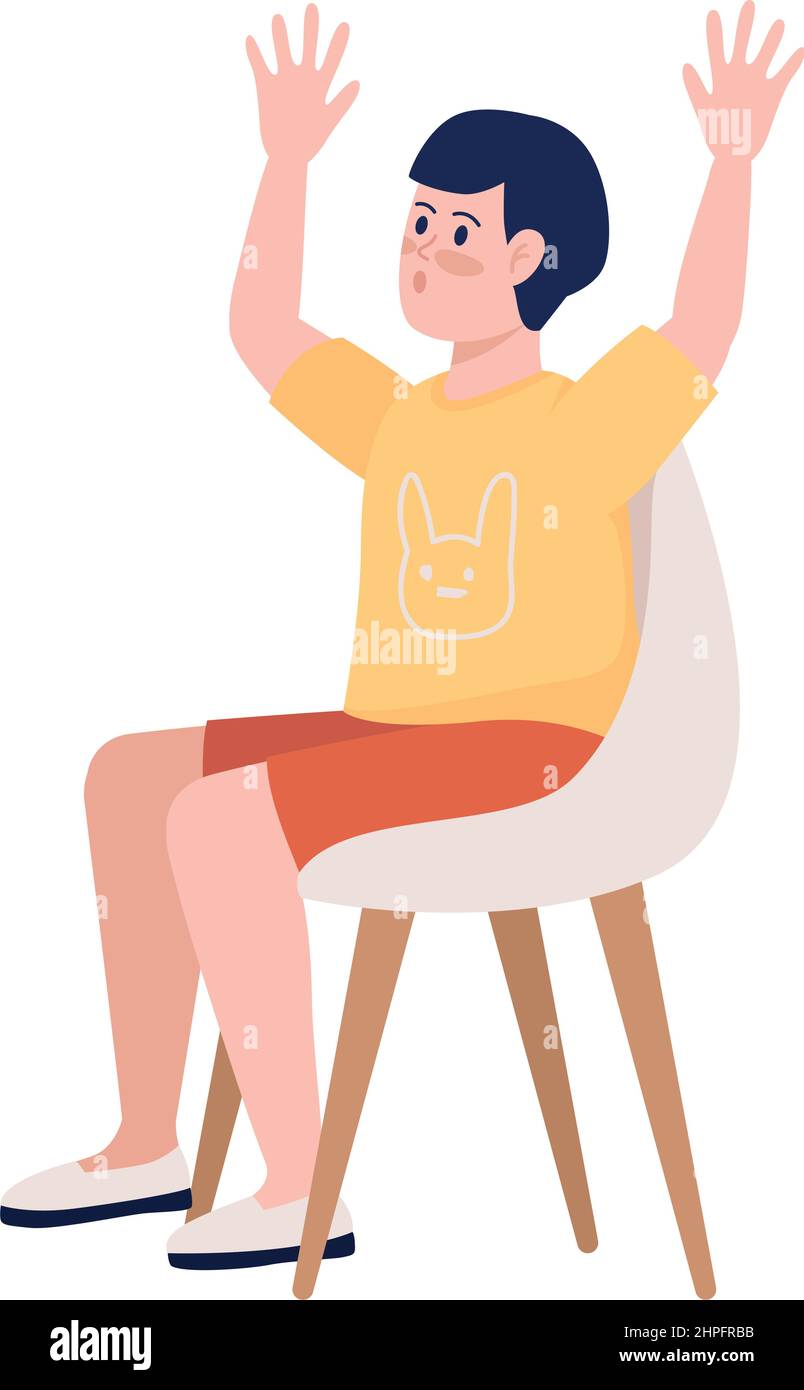 Full body sit sitting Stock Vector Images - Alamy