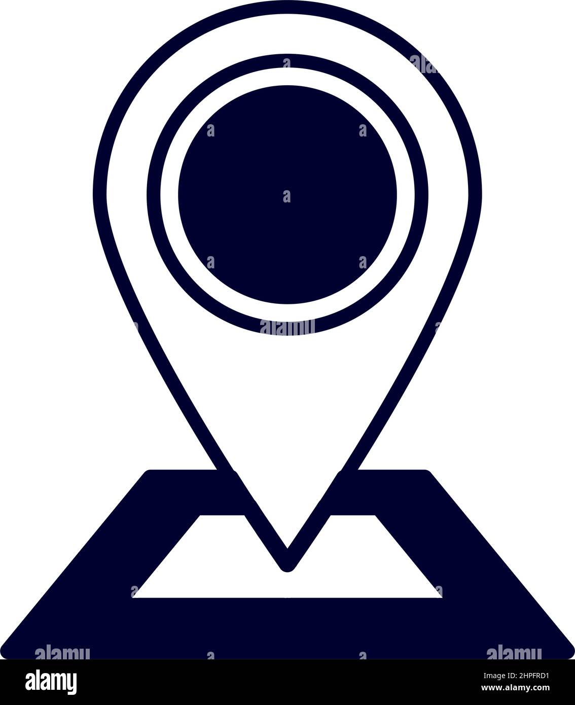 location mark icon Stock Vector Image & Art - Alamy