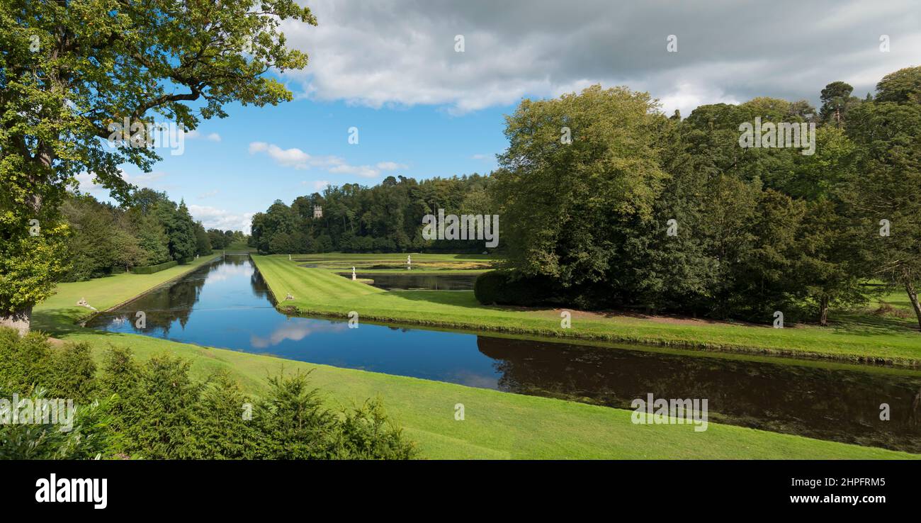 Studley Royal, World Heritage Site, Yorkshire, UK Stock Photo - Alamy