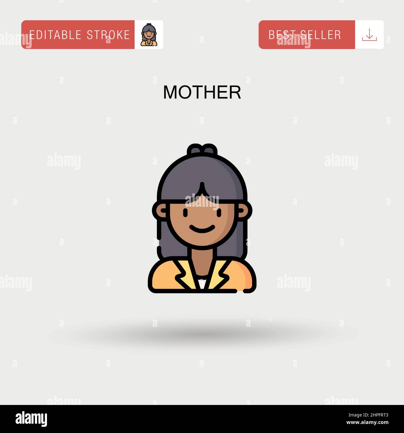 Mother icon Stock Vector Images - Alamy