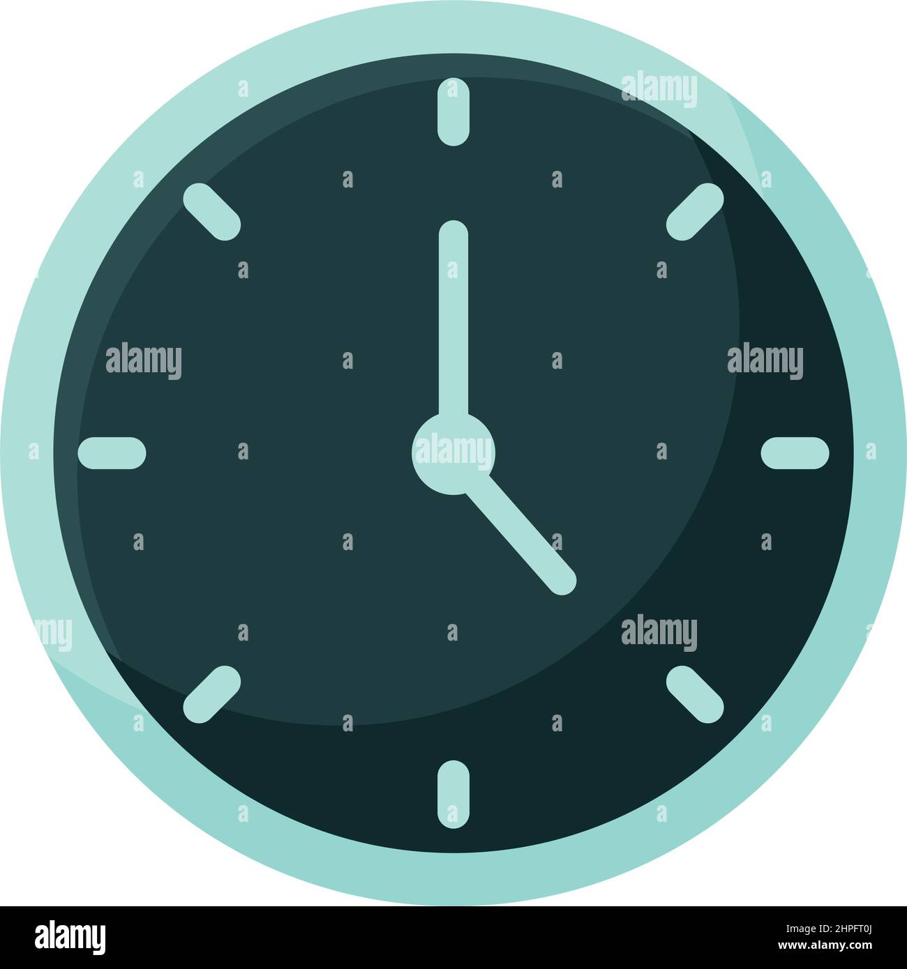 blue clock design Stock Vector Image & Art - Alamy