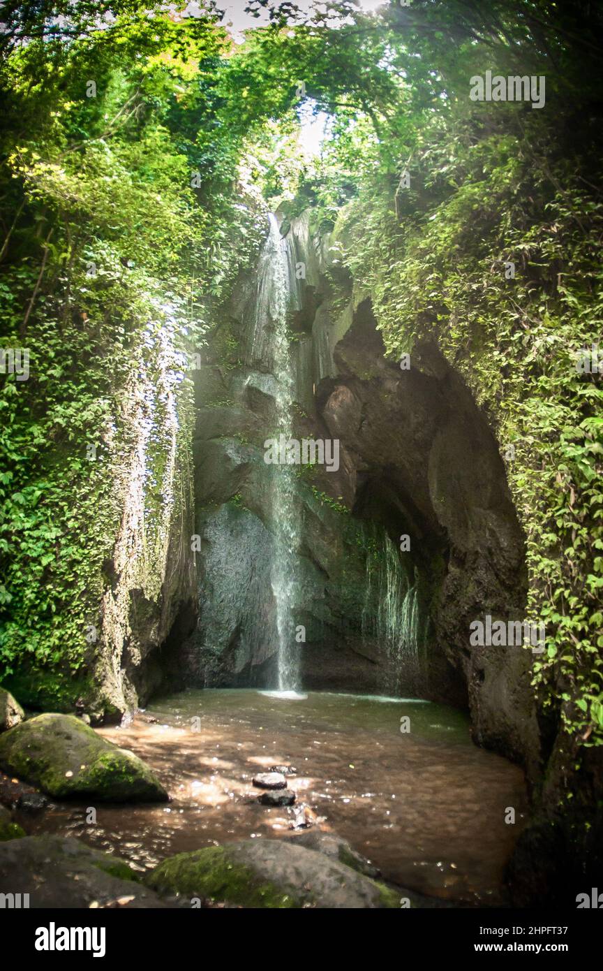 Hidden waterfall bali hi-res stock photography and images - Alamy