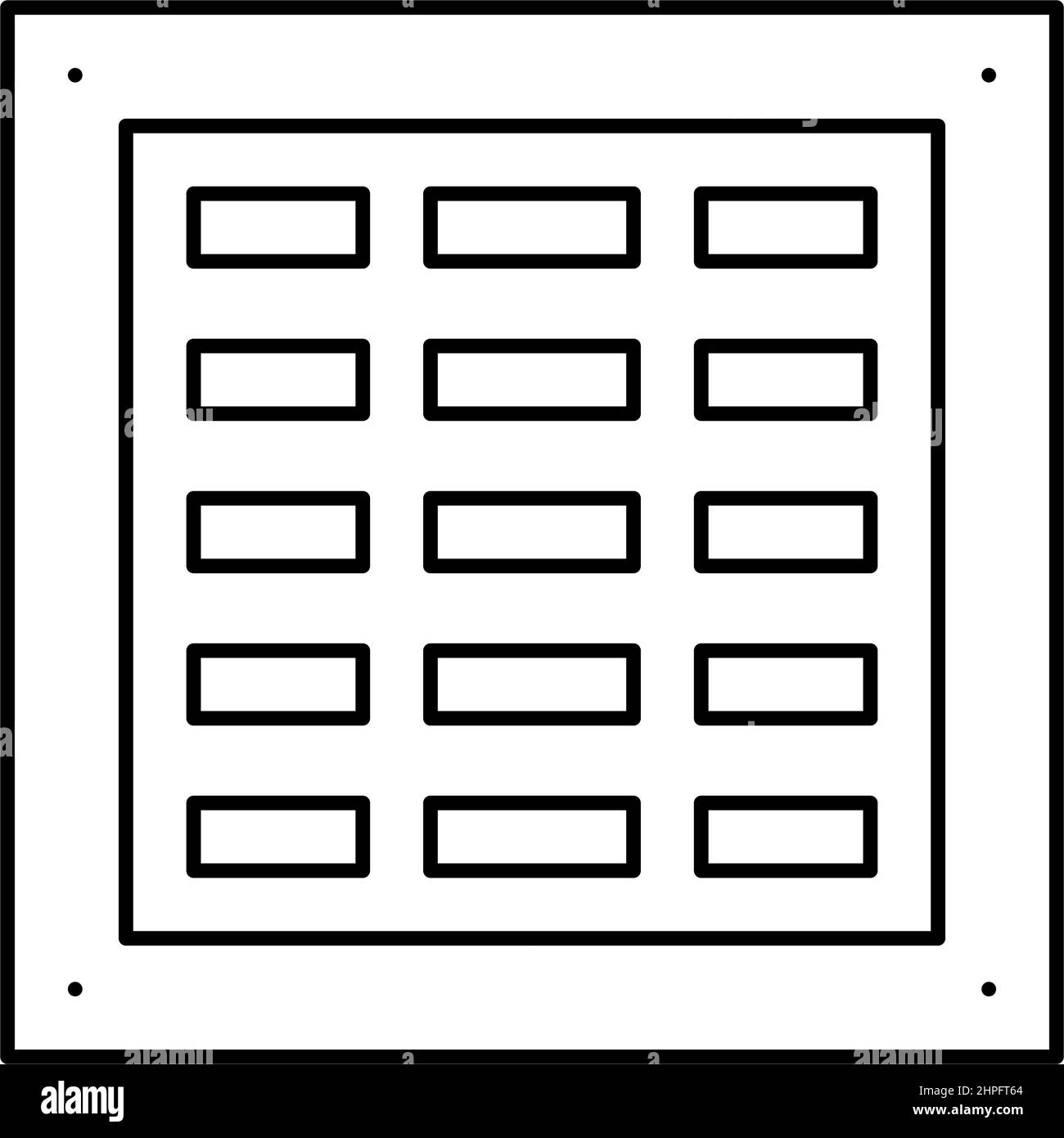 Smoke ventilation system Stock Vector Images - Alamy