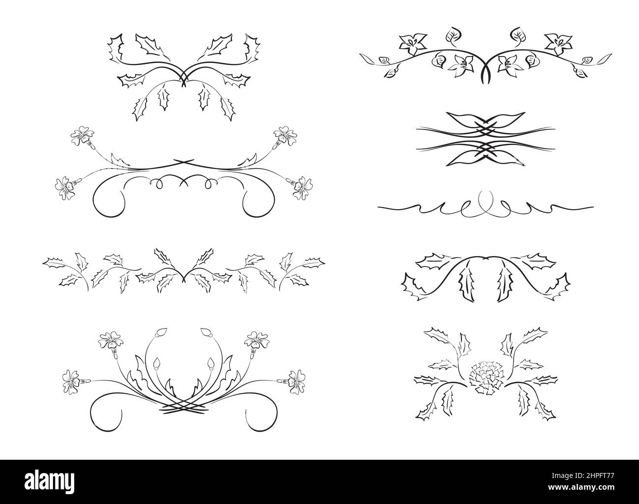 Spring divider Black and White Stock Photos & Images - Alamy