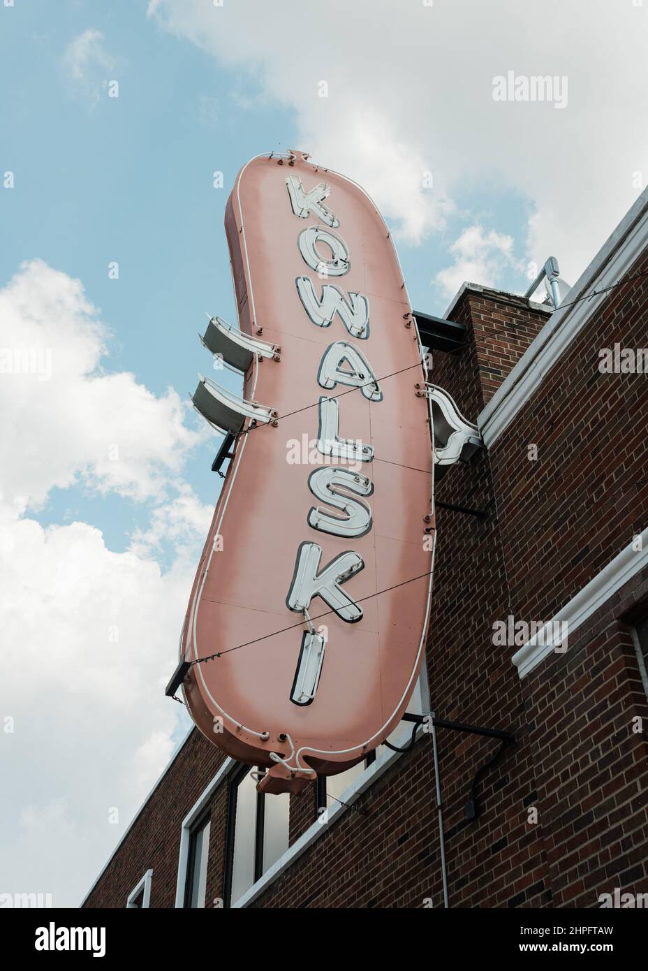 Kowalski sign, in Hamtramck, Detroit, Michigan Stock Photo - Alamy