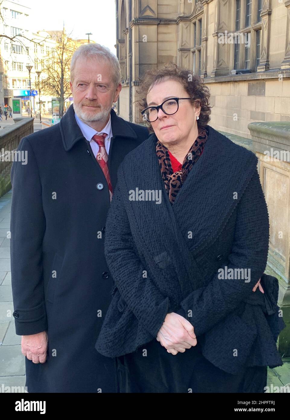 Charles and Liz Ritchie arrive at Sheffield Town Hall for start of ...
