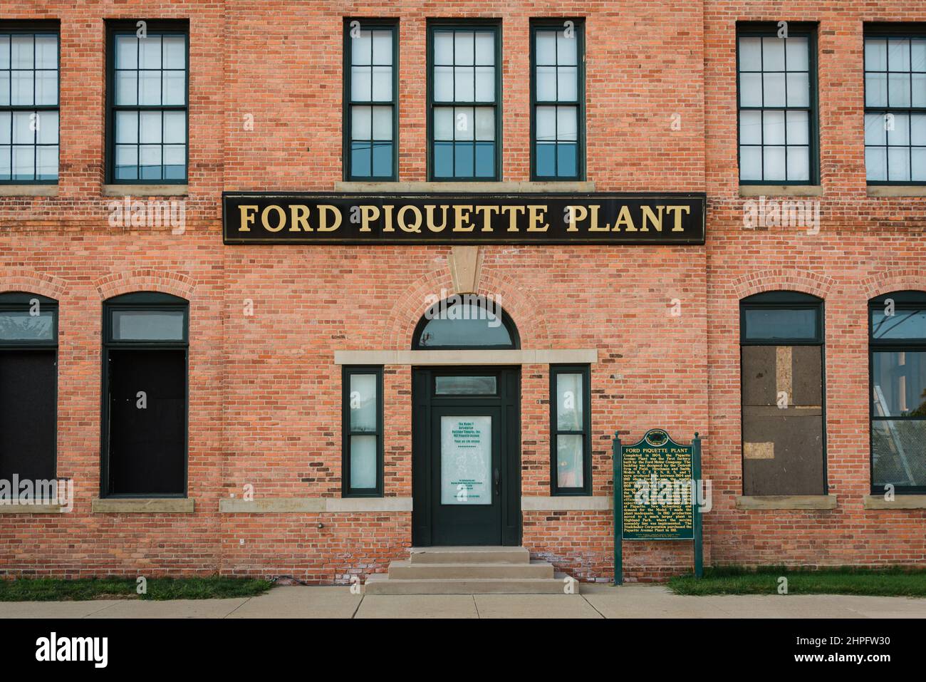 The Ford Piquette Plant, in Detroit, Michigan Stock Photo - Alamy