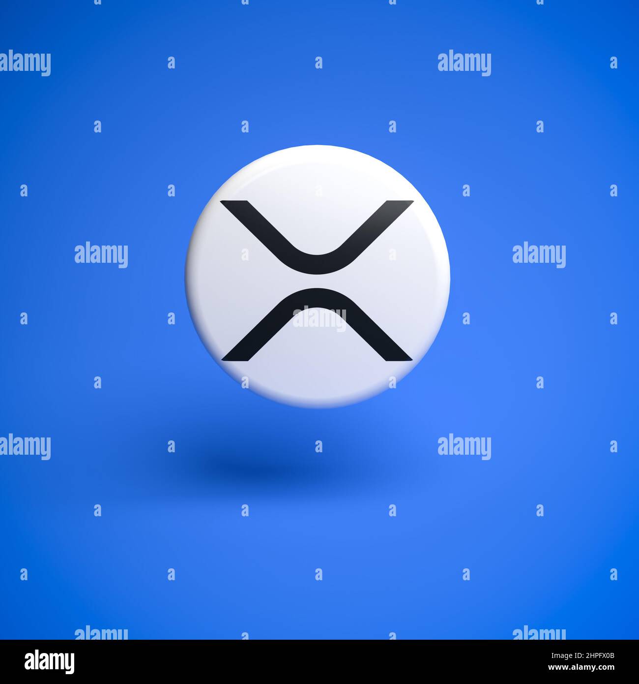 Blue ripple logo hi-res stock photography and images - Alamy