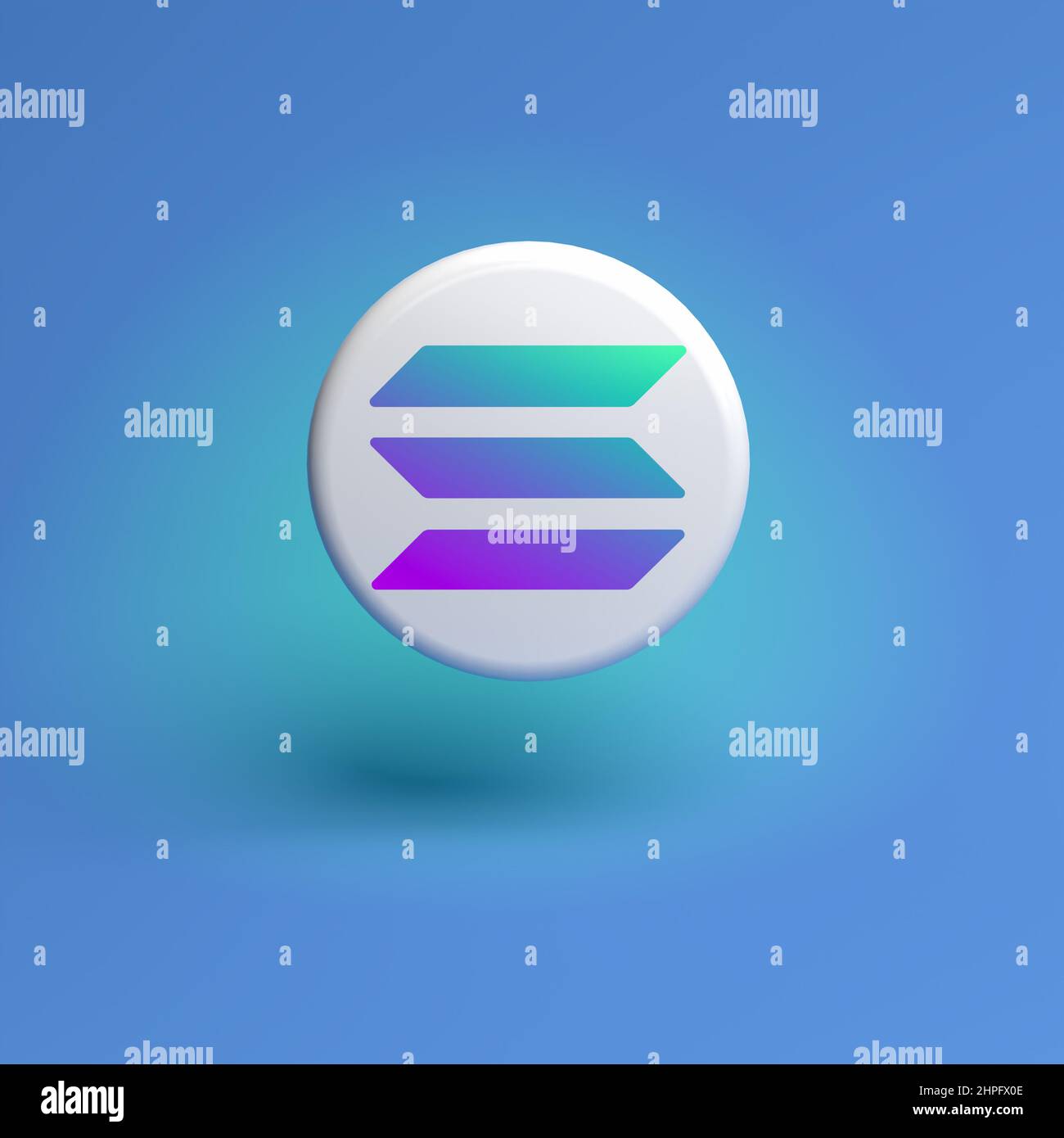 Solana logo hi-res stock photography and images - Alamy