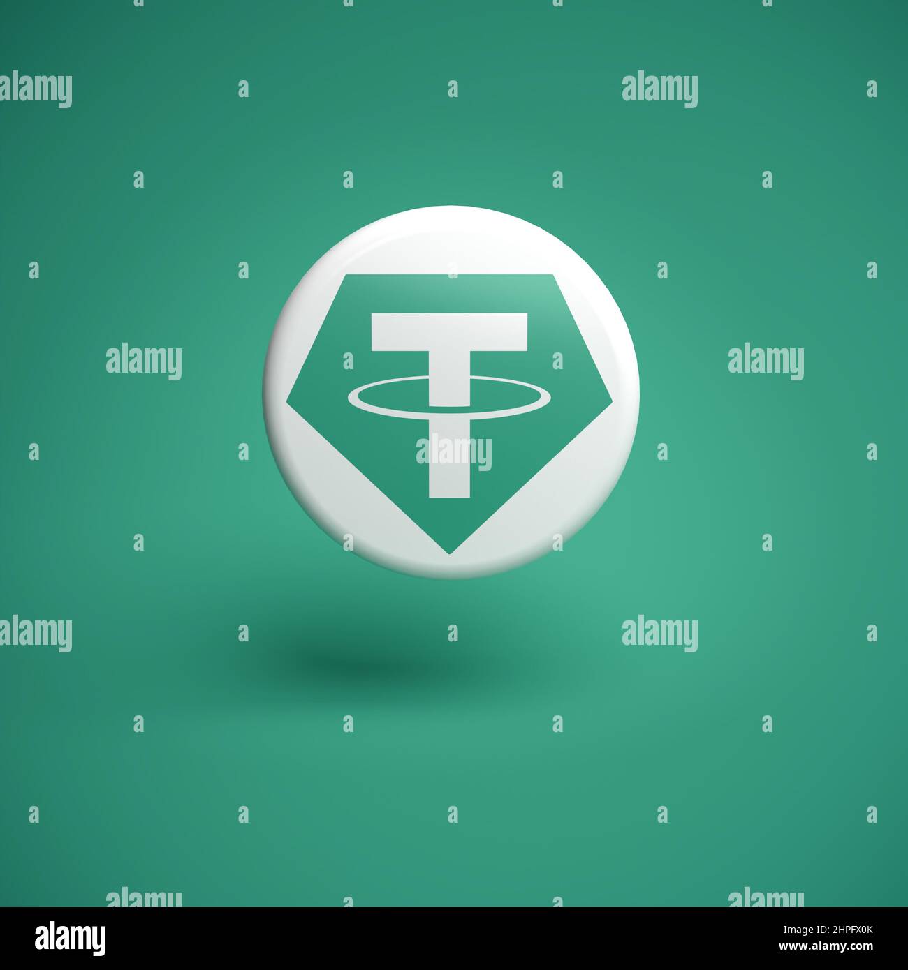 Tether usdt logo hi-res stock photography and images - Alamy