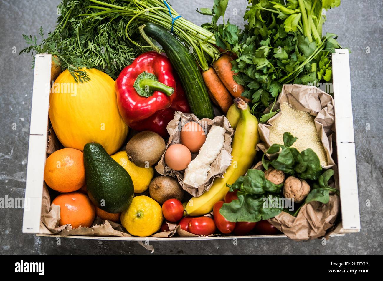 Food market, vegetables Stock Photo - Alamy