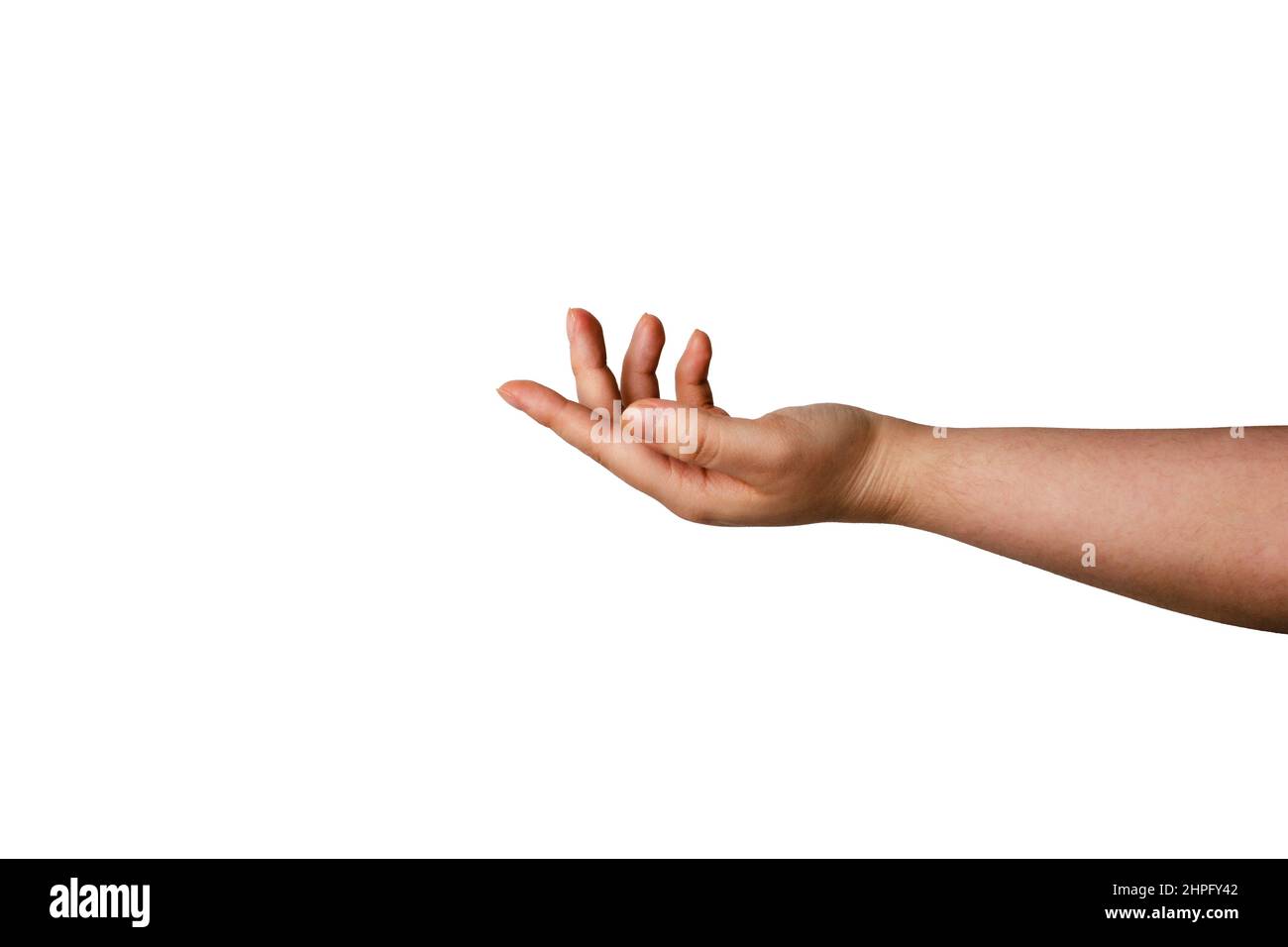 Right Hand Reaching Forward