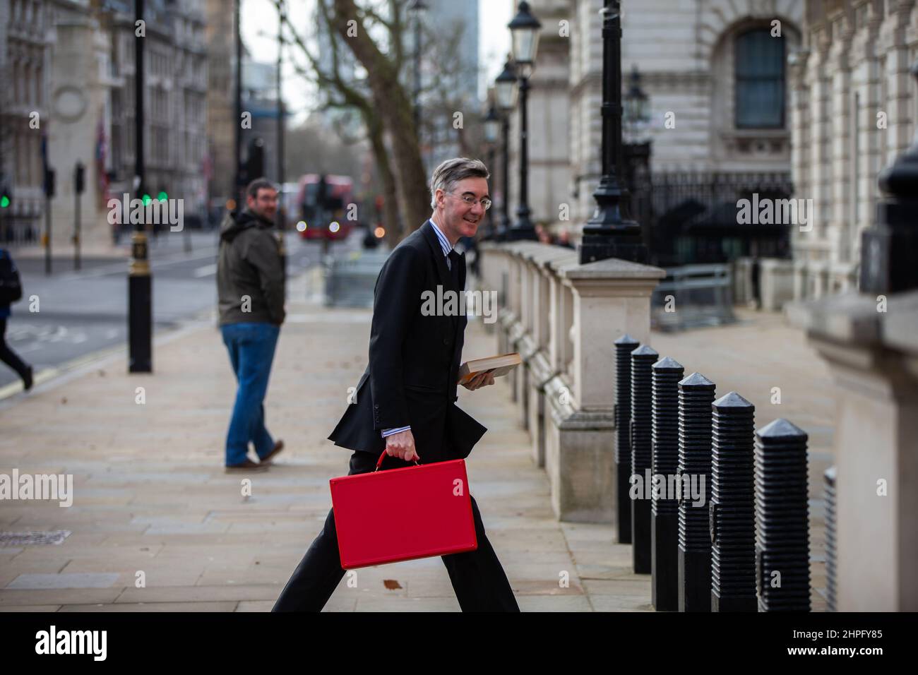 London, England, UK. 21st Feb, 2022. Newly appointed Brexit ...