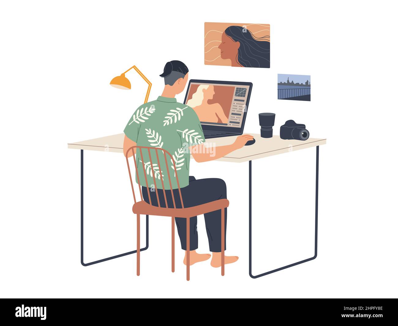 Photographer photo photos Stock Vector Images - Alamy