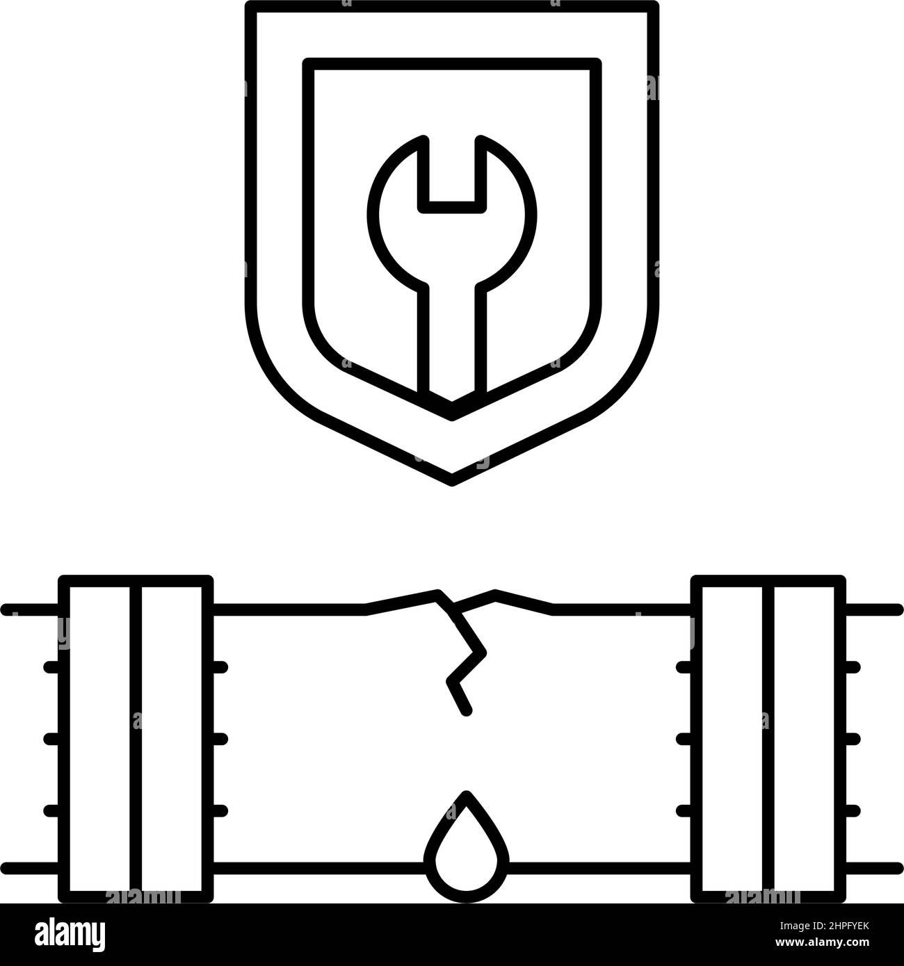 Pipeline corrosion Black and White Stock Photos & Images - Alamy