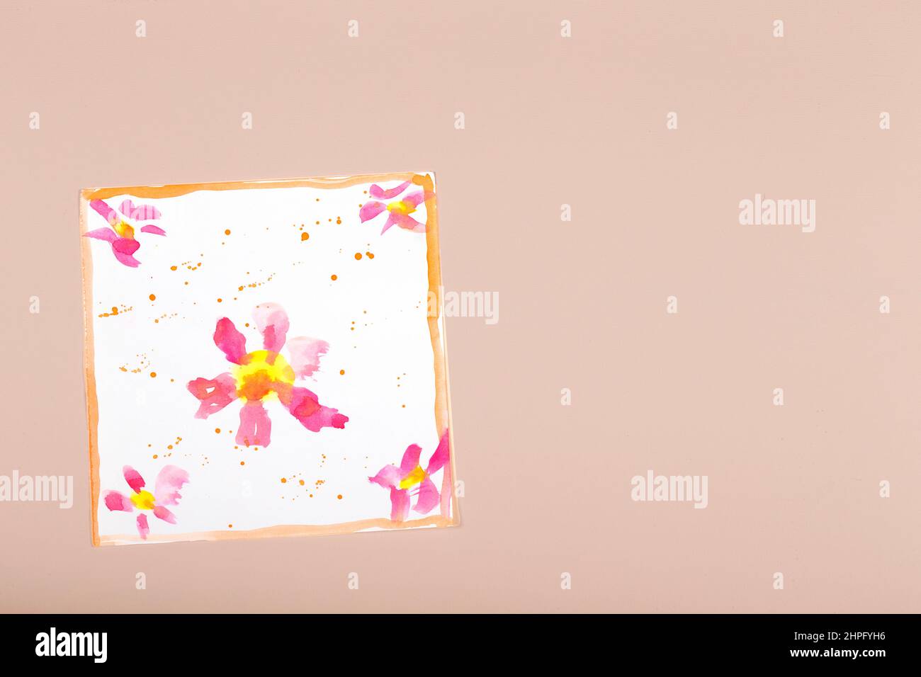 Children's drawing. Application of children's creativity. Kindergarten ...