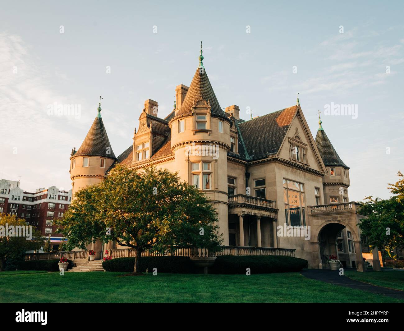 The Tierney Alumni House, in Midtown Detroit, Michigan Stock Photo - Alamy