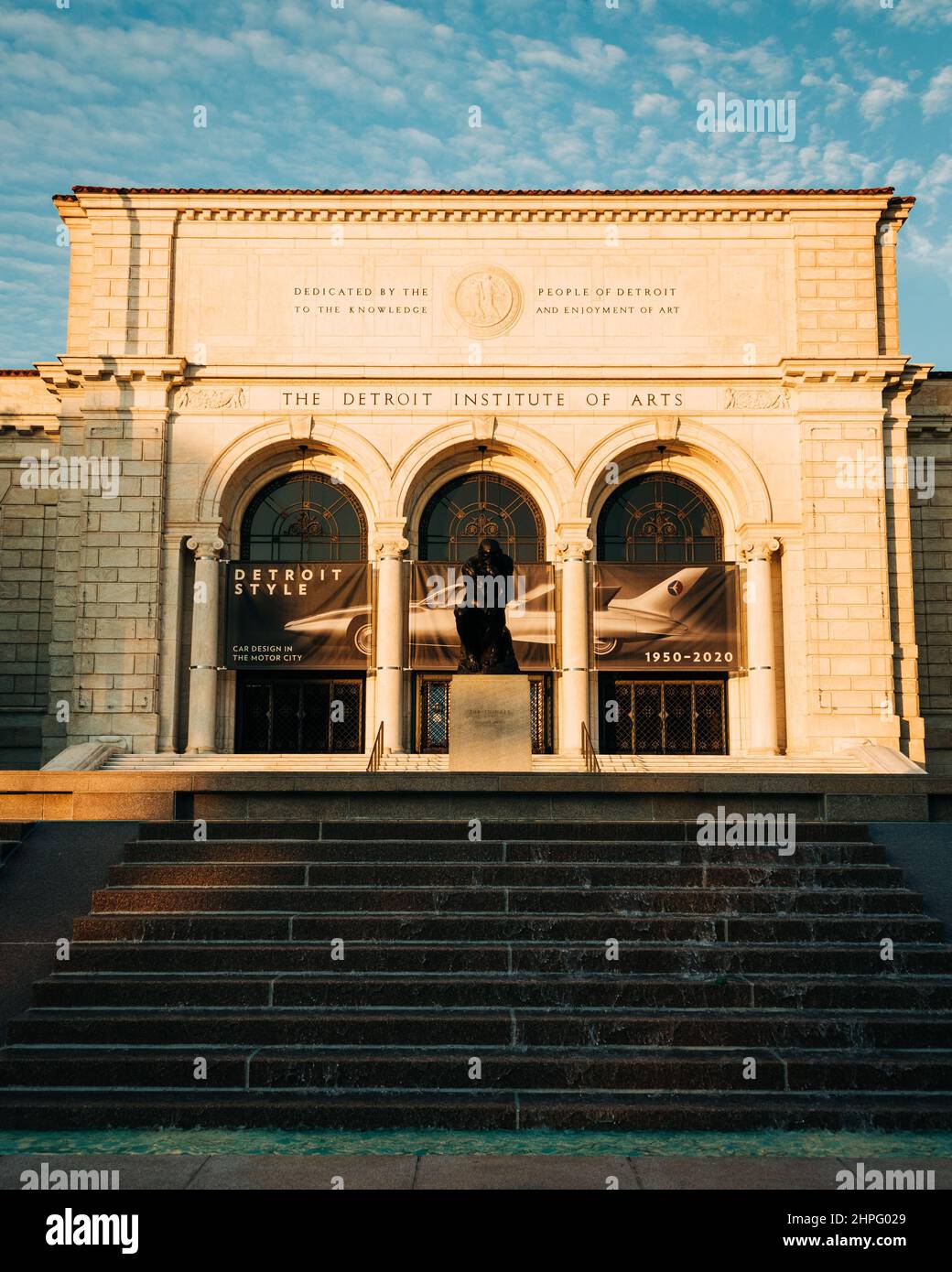 The Detroit Institute of Arts, in Midtown Detroit, Michigan Stock Photo ...