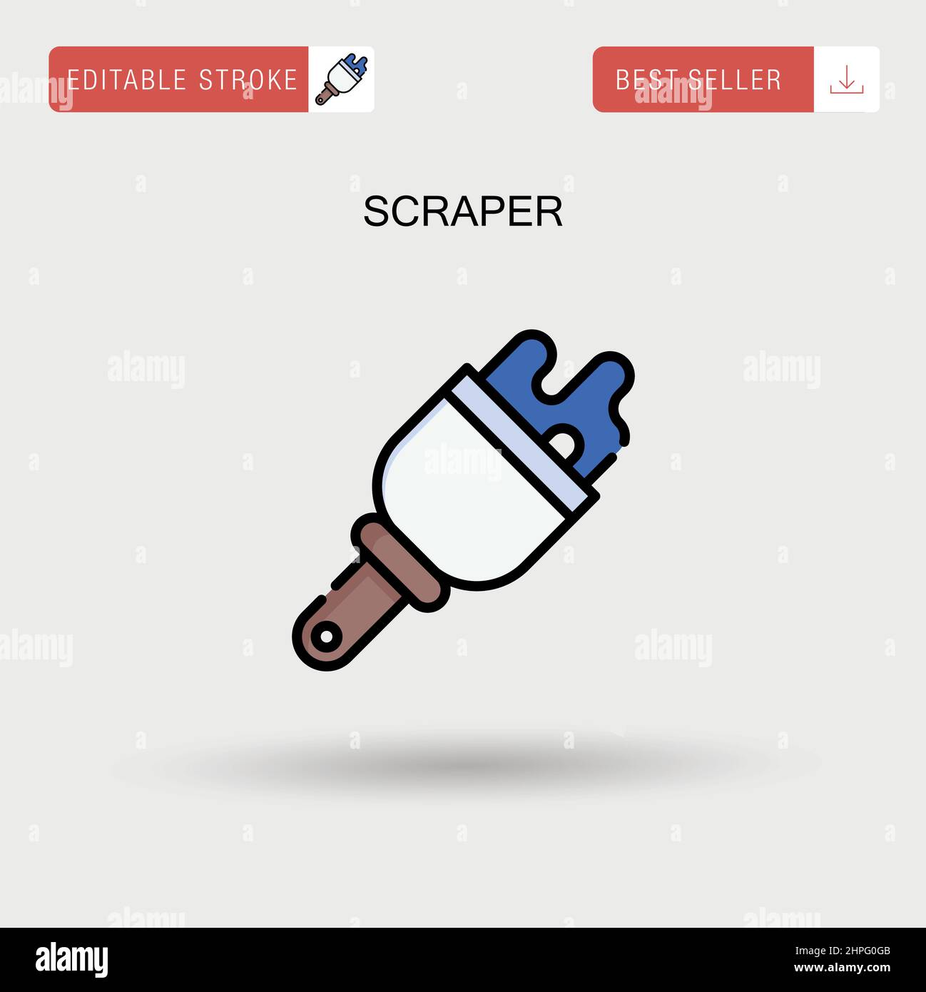Hand scraper hi-res stock photography and images - Alamy