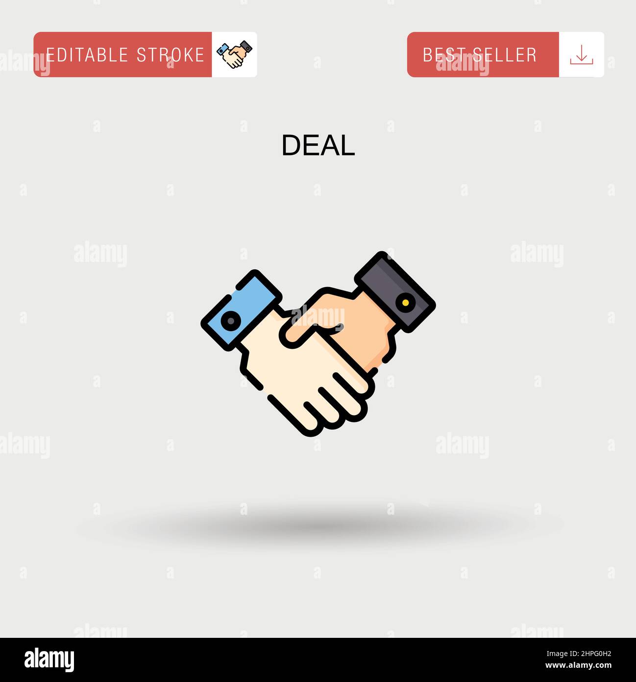 Deal symbol hi-res stock photography and images - Alamy