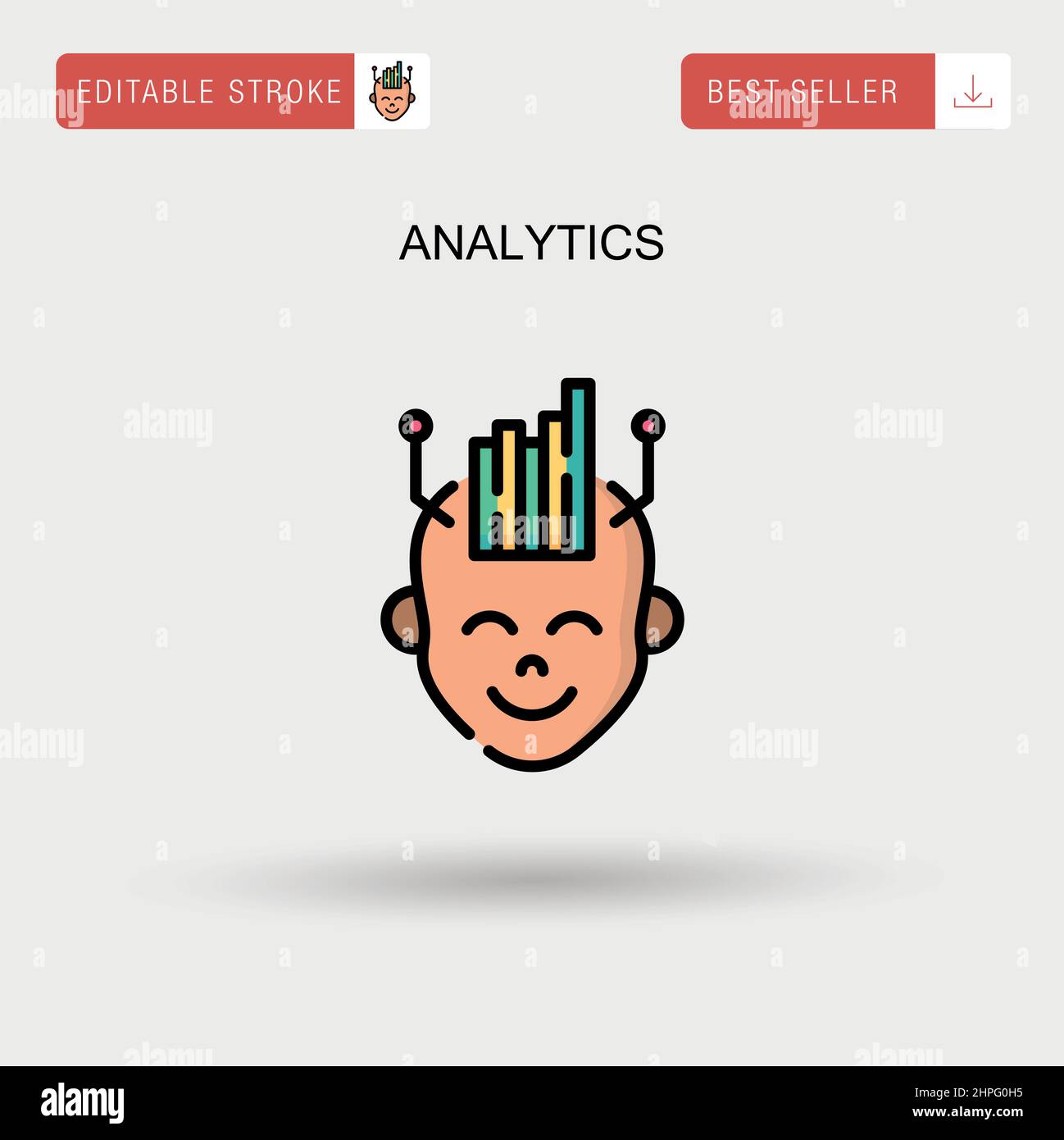 Kpi dashboard data analytics Stock Vector Images - Alamy