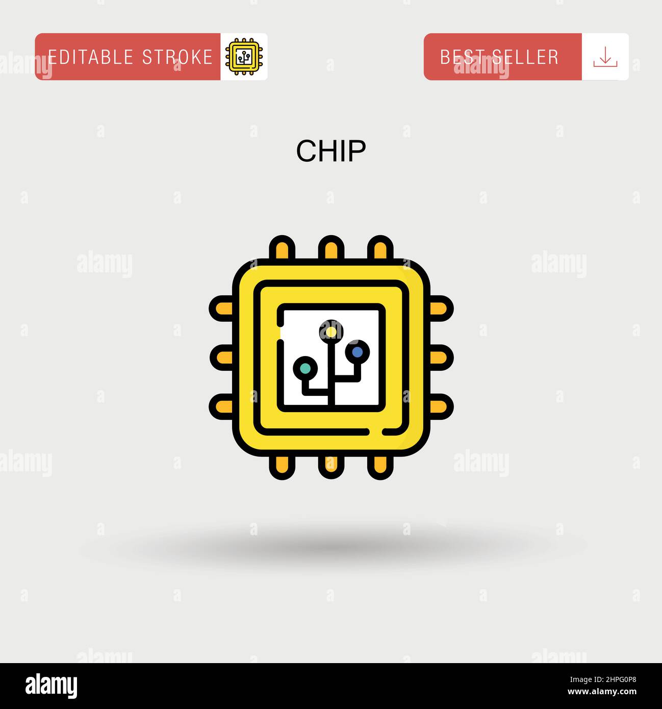 Chip Simple vector icon Stock Vector Image & Art - Alamy Chip Simple vector icon Stock Vector Image & Art - Alamy