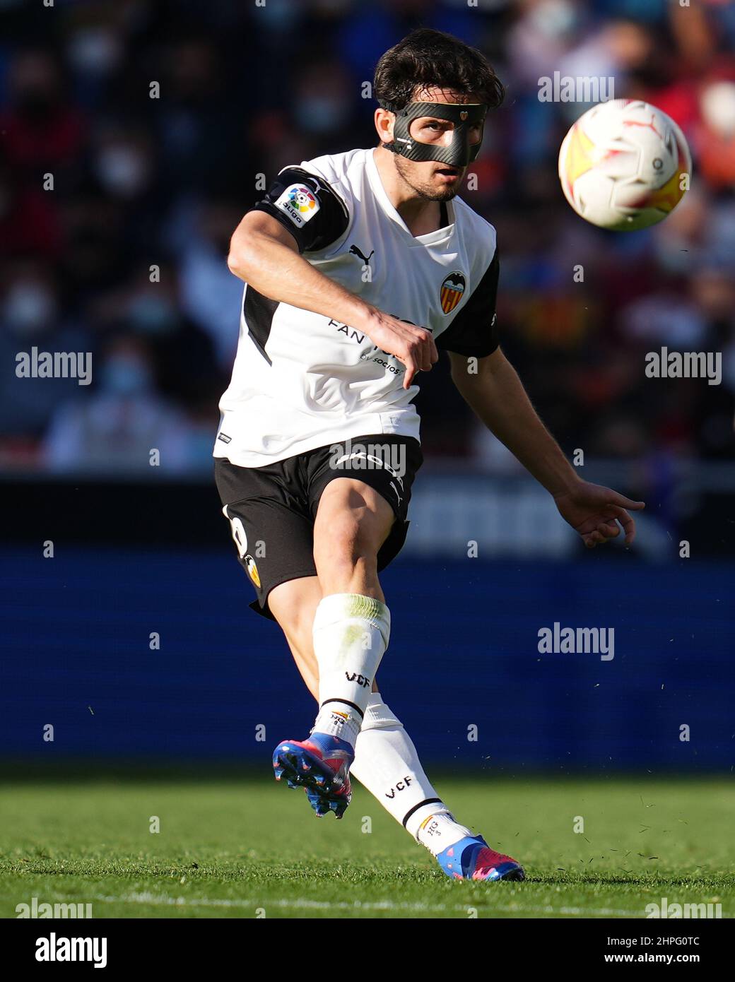 Hugo Guillamon of Valencia CF during the La Liga match between Valencia ...