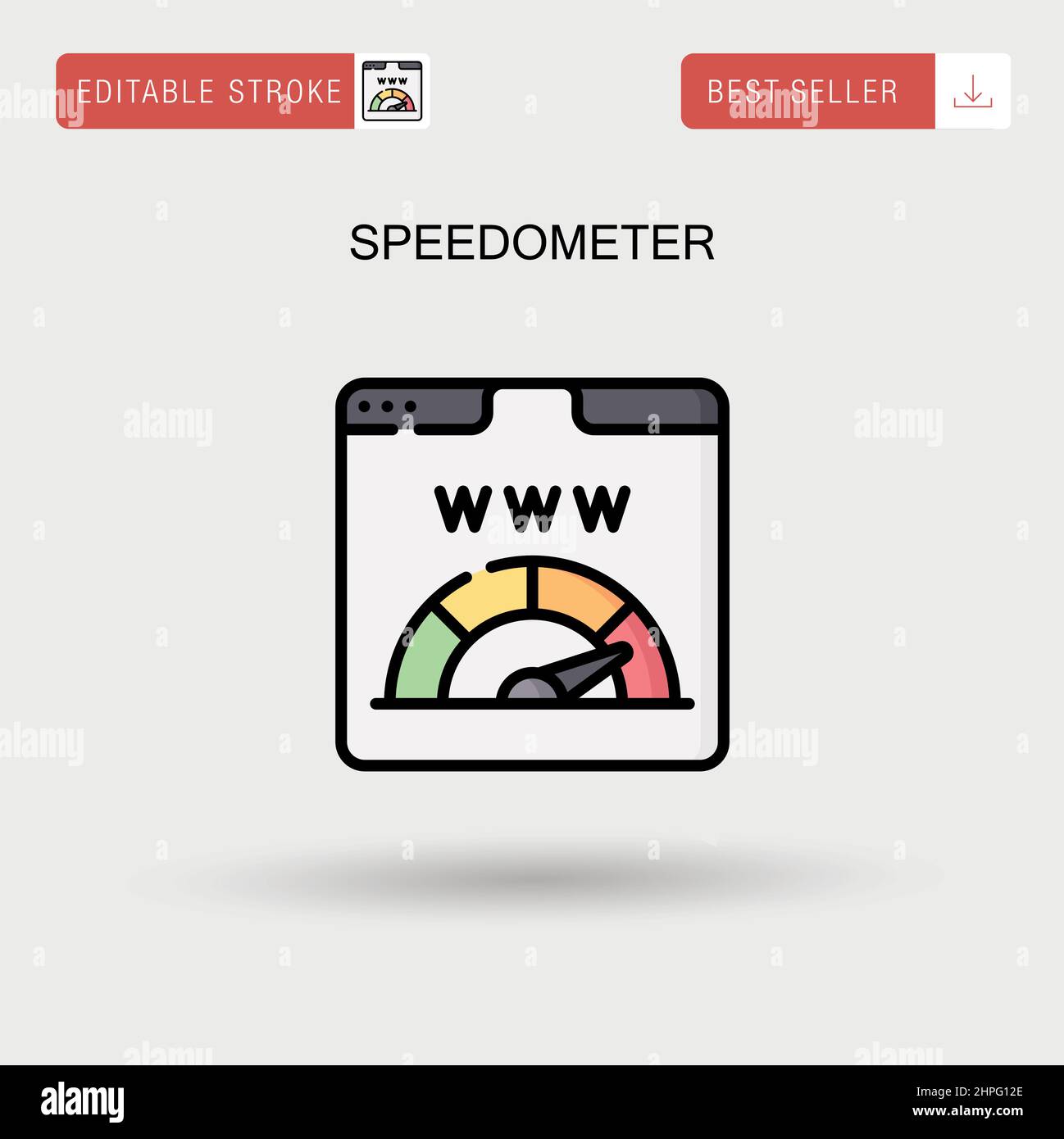 Car dashboard speedometer and tachometer Stock Vector Images - Alamy