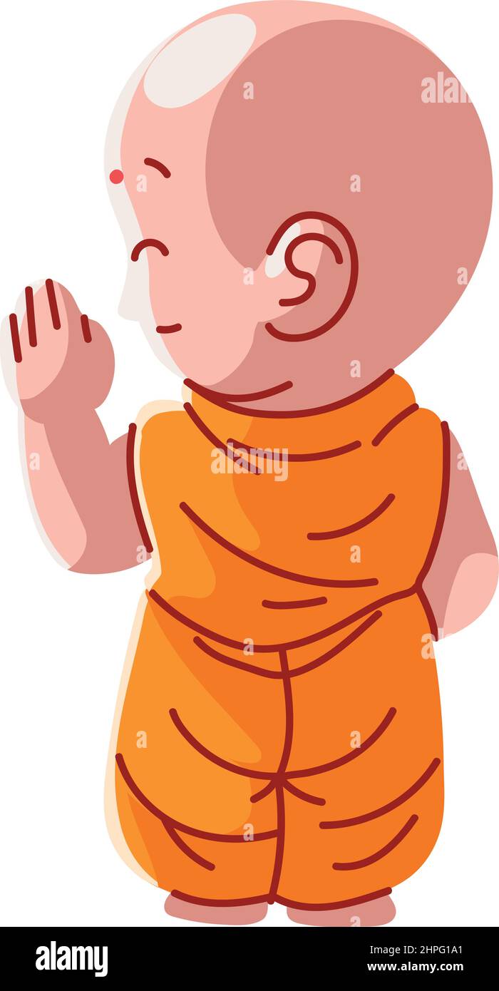 monk cartoon character Stock Vector Image & Art - Alamy