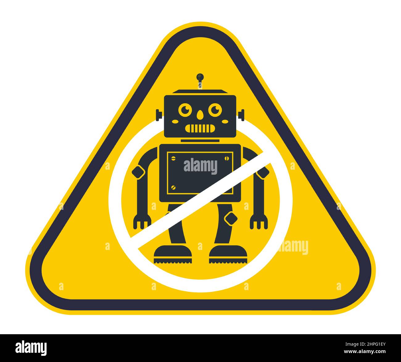 Chatbot stop Stock Vector Images - Alamy