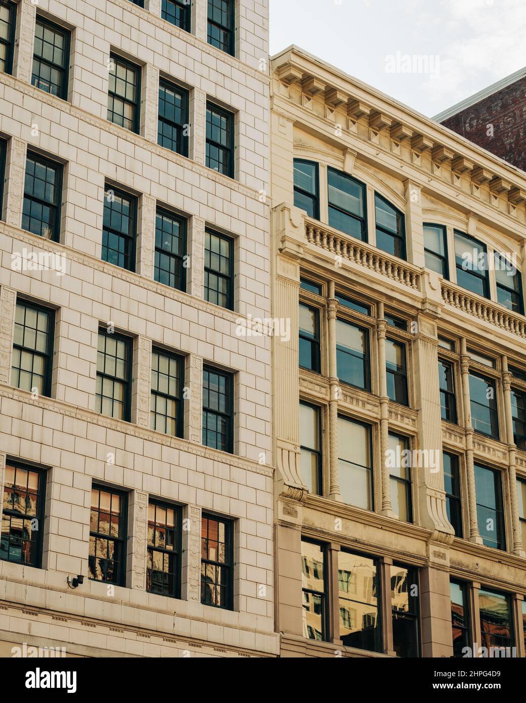 Architectural details in downtown Detroit, Michigan Stock Photo - Alamy